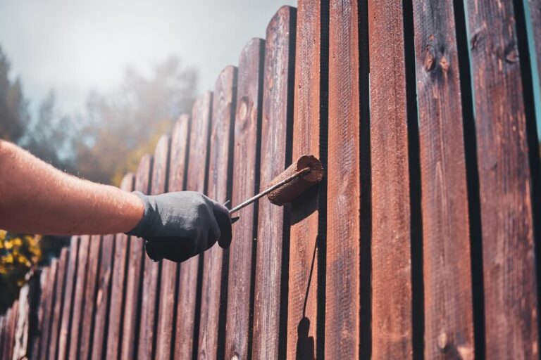 Staining Your Fence: Choosing Colors and Stains